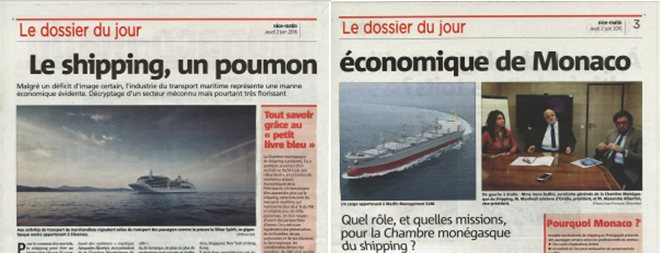 Press review | Chambre Monégasque du Shipping